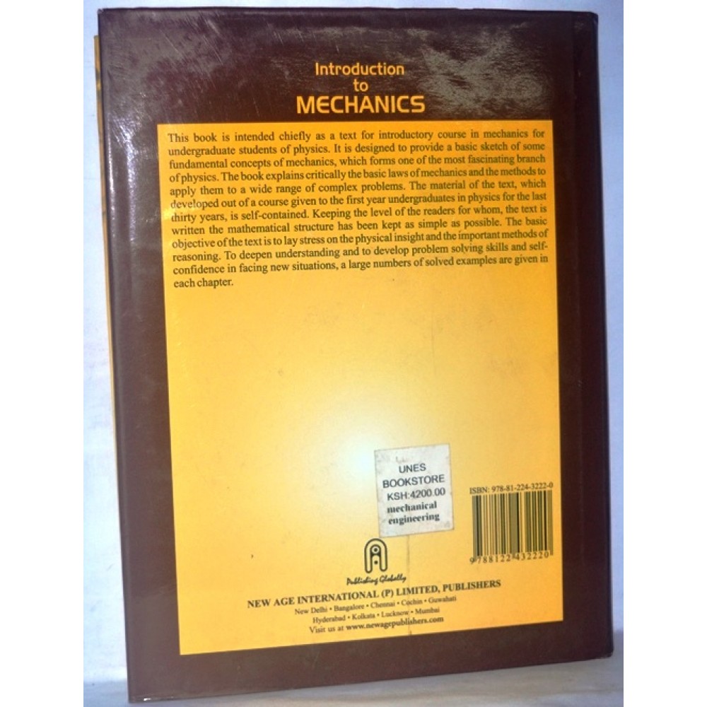 INTRODUCTION TO MECHANICS